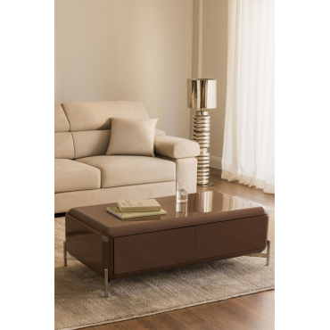 Rectangular center table 120x60 cm in MDF Alazne - SKLUM