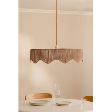 Aoife braided paper ceiling lamp - SKLUM