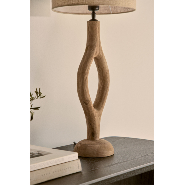 Table lamp base ↑45 cm in mango wood Gracia - SKLUM