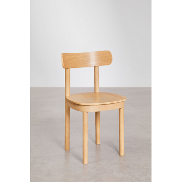 Pack of 4 Taleri wooden dining chairs - SKLUM