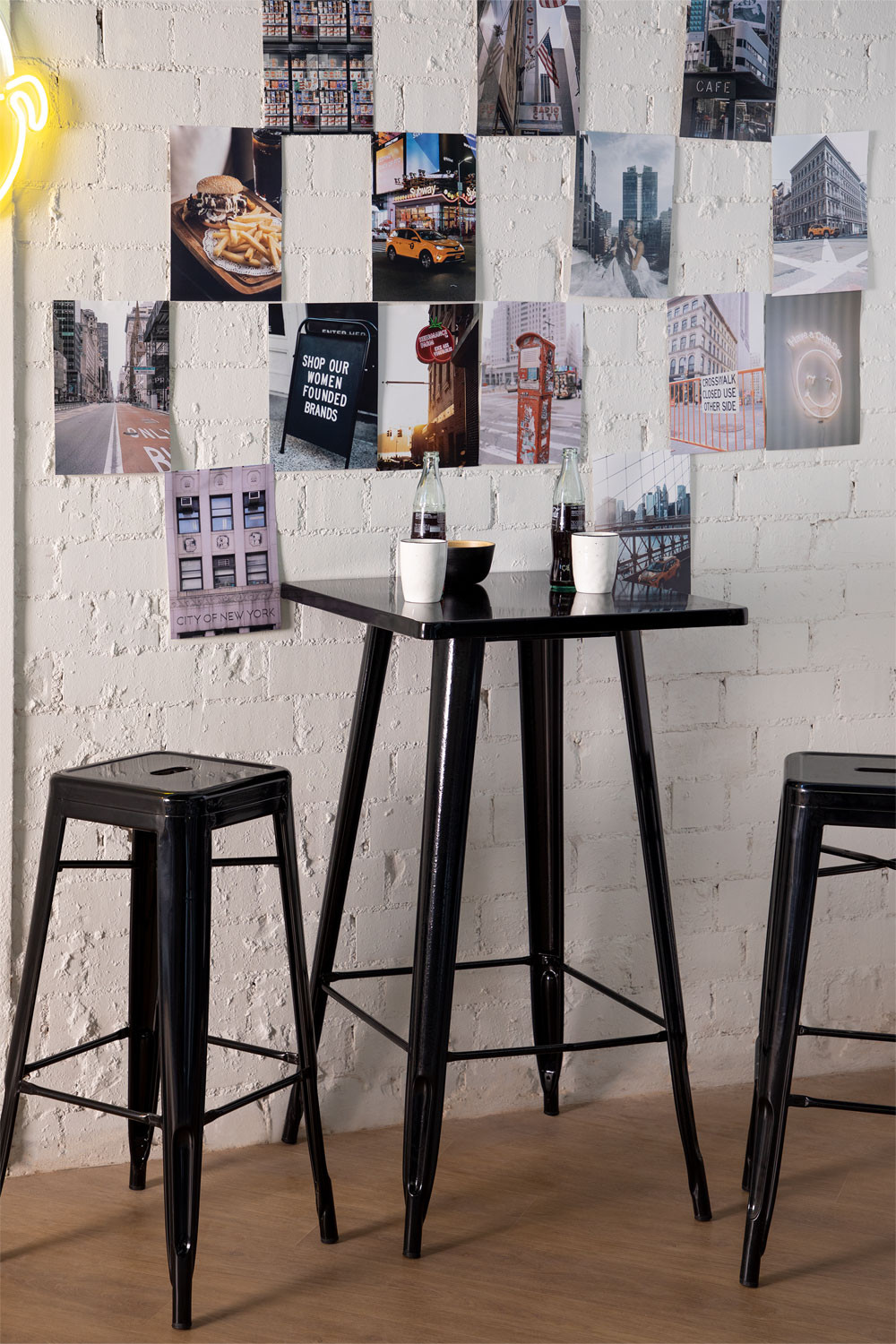 Set of High Table & 2 High Stools LIX - SKLUM