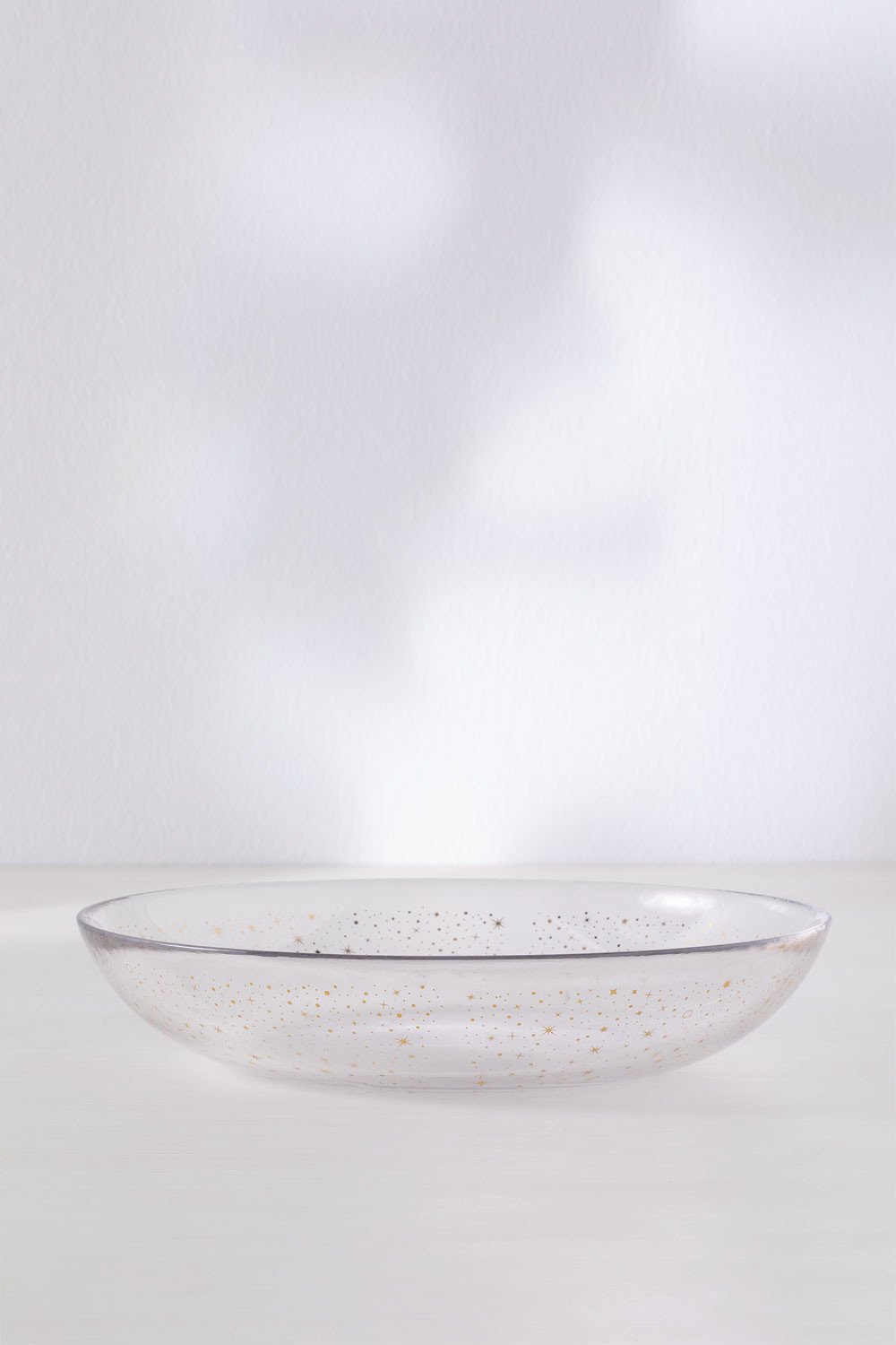 Byron glass deep plate set of 4 - SKLUM