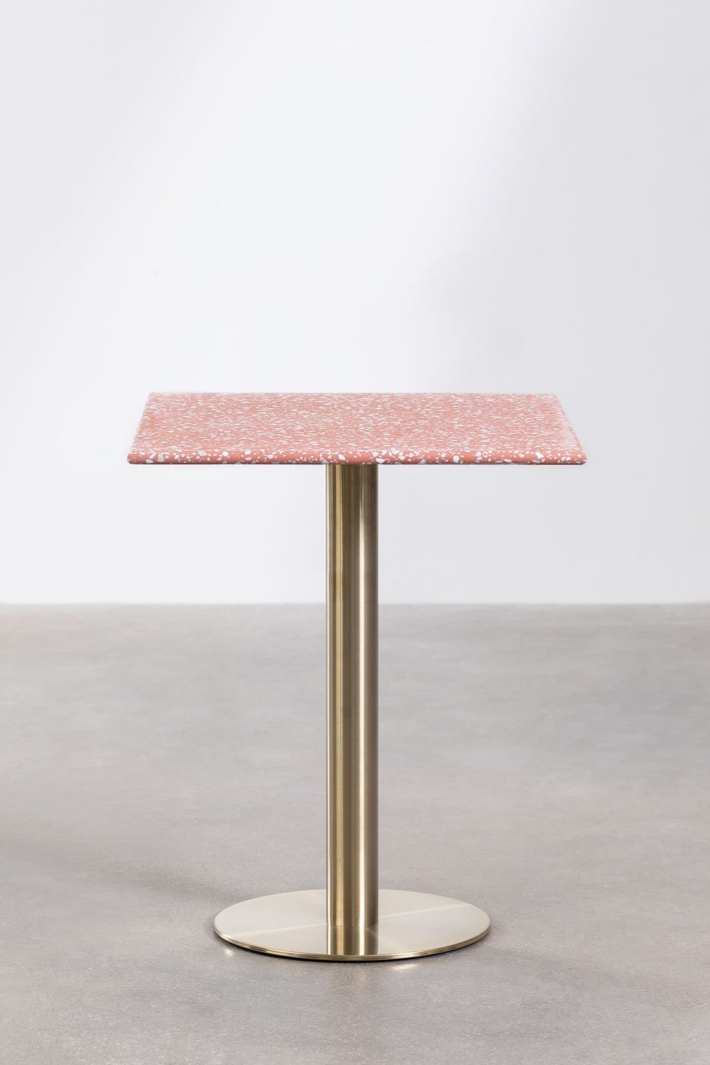 Square Terrazzo Bar Table (60x60 cm) Malibu - SKLUM