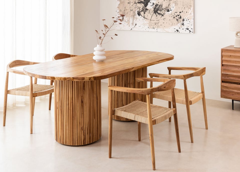 Dining Table and Chairs - SKLUM