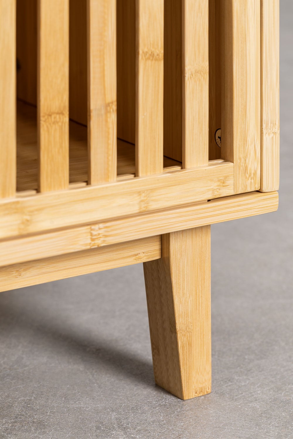 Albin bamboo TV cabinet 150x40 cm - SKLUM