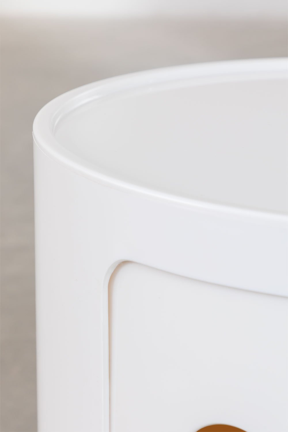 Round bedside table with shelves Babel - SKLUM