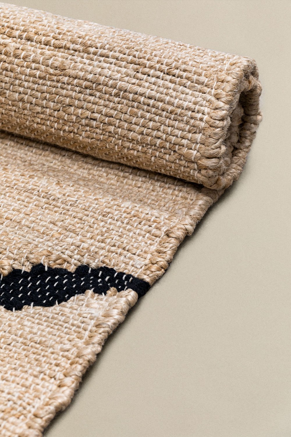 Jute and Cotton Rug (230x160 cm) Mireyla - SKLUM