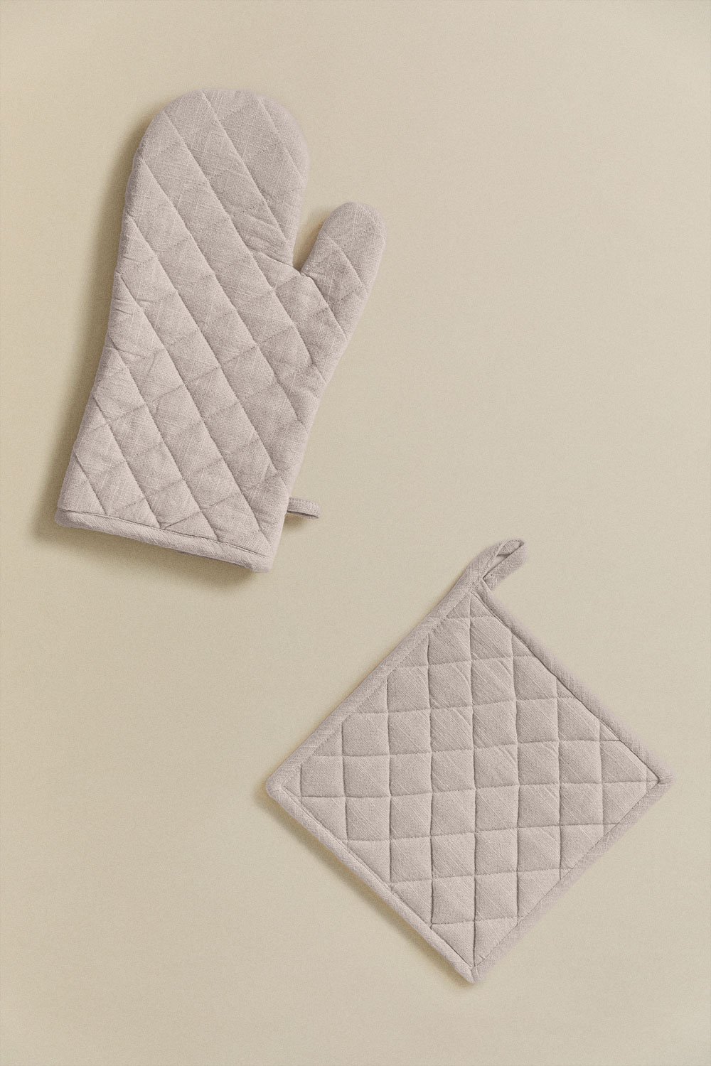 Nedeliya oven glove and cloth set - SKLUM