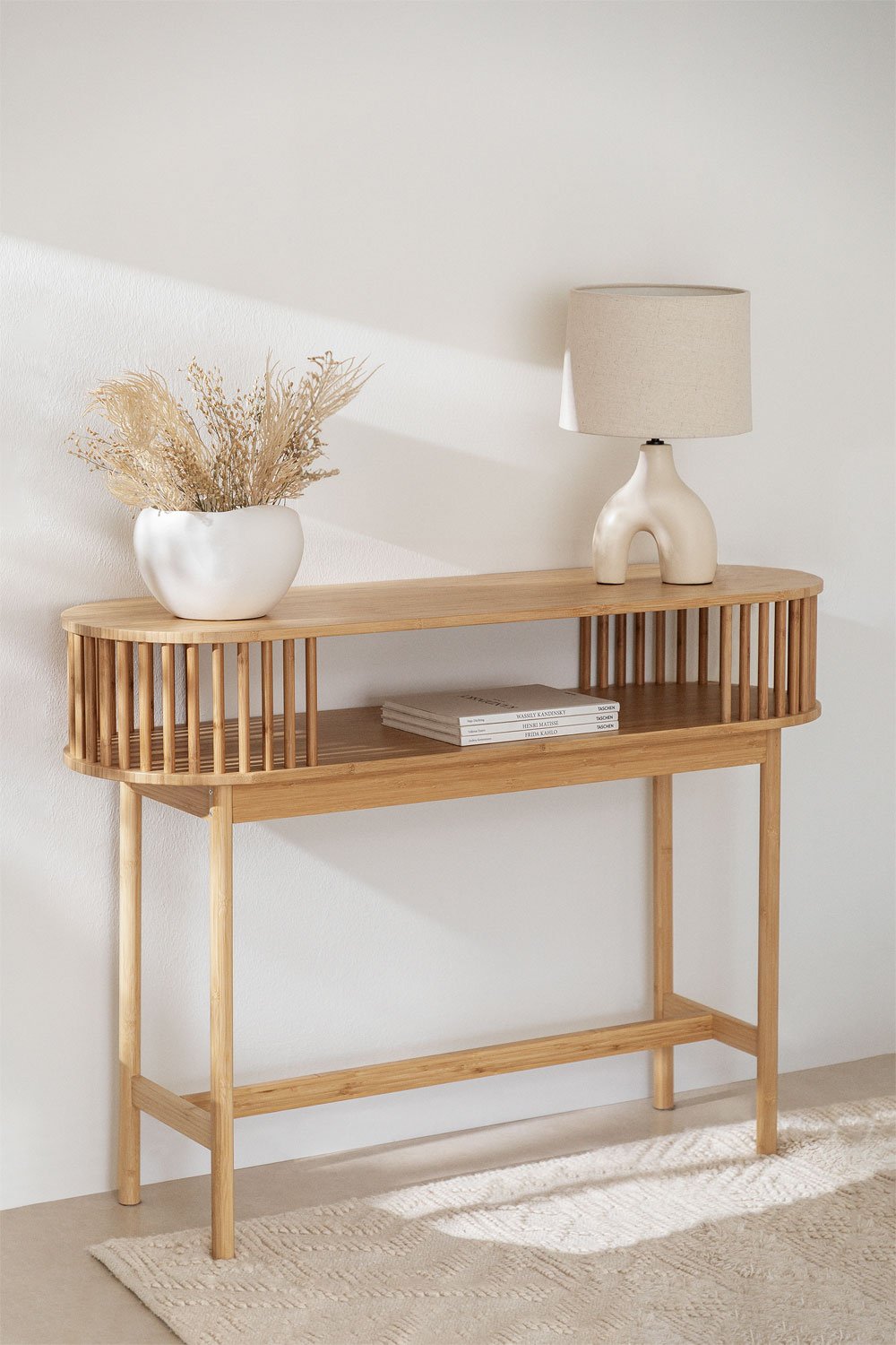 Bamboo console table store
