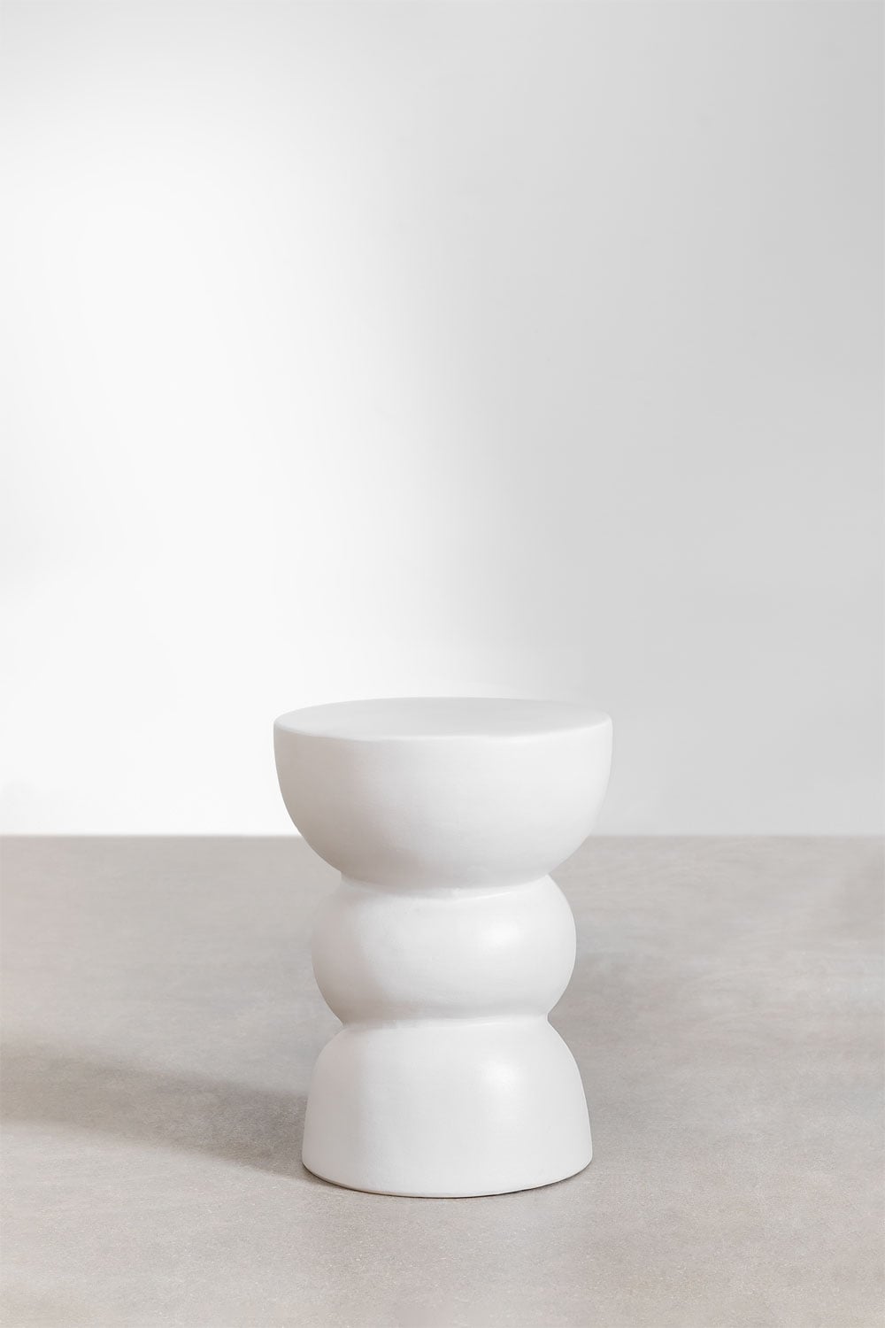 Round Auxiliary Ceramic Table Tiyi - SKLUM