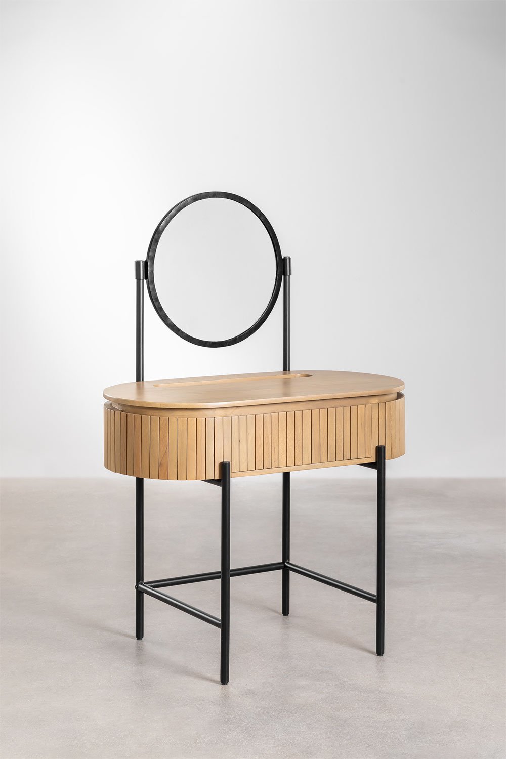 Mango wood dressing table Analis - SKLUM