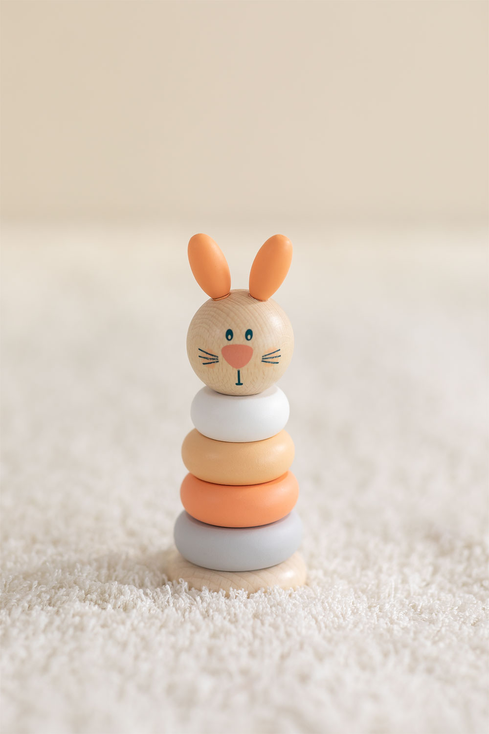 Bungo Kids stackable wooden rings - SKLUM