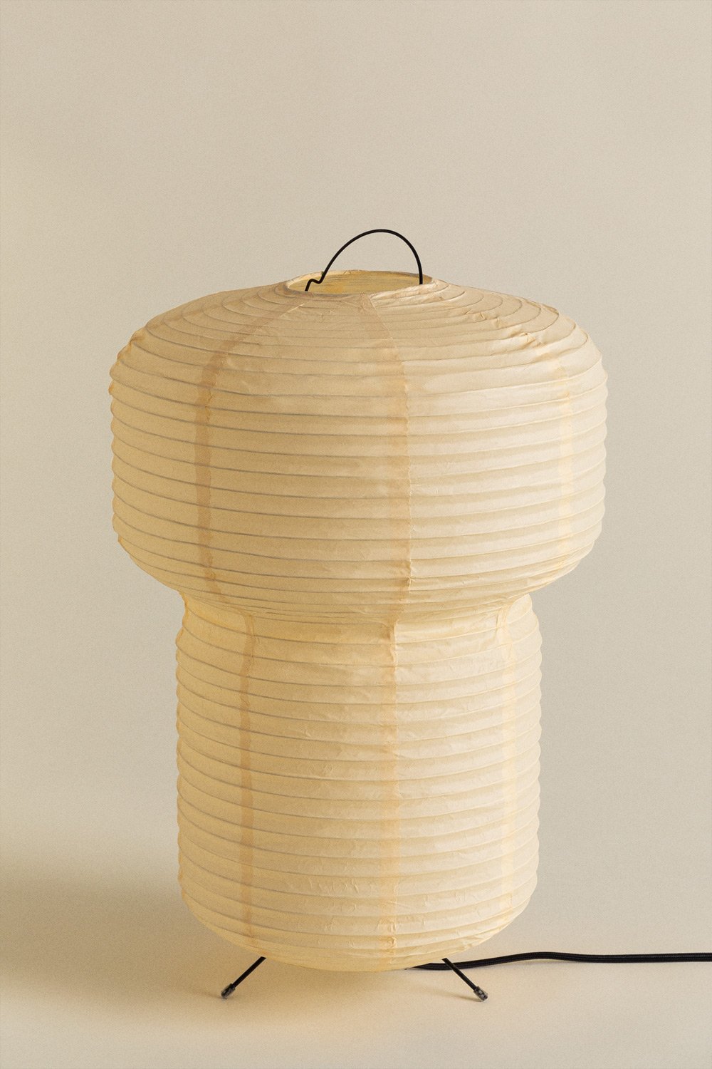 Rice Paper Table Lamp (↑48 cm) Weidle - SKLUM