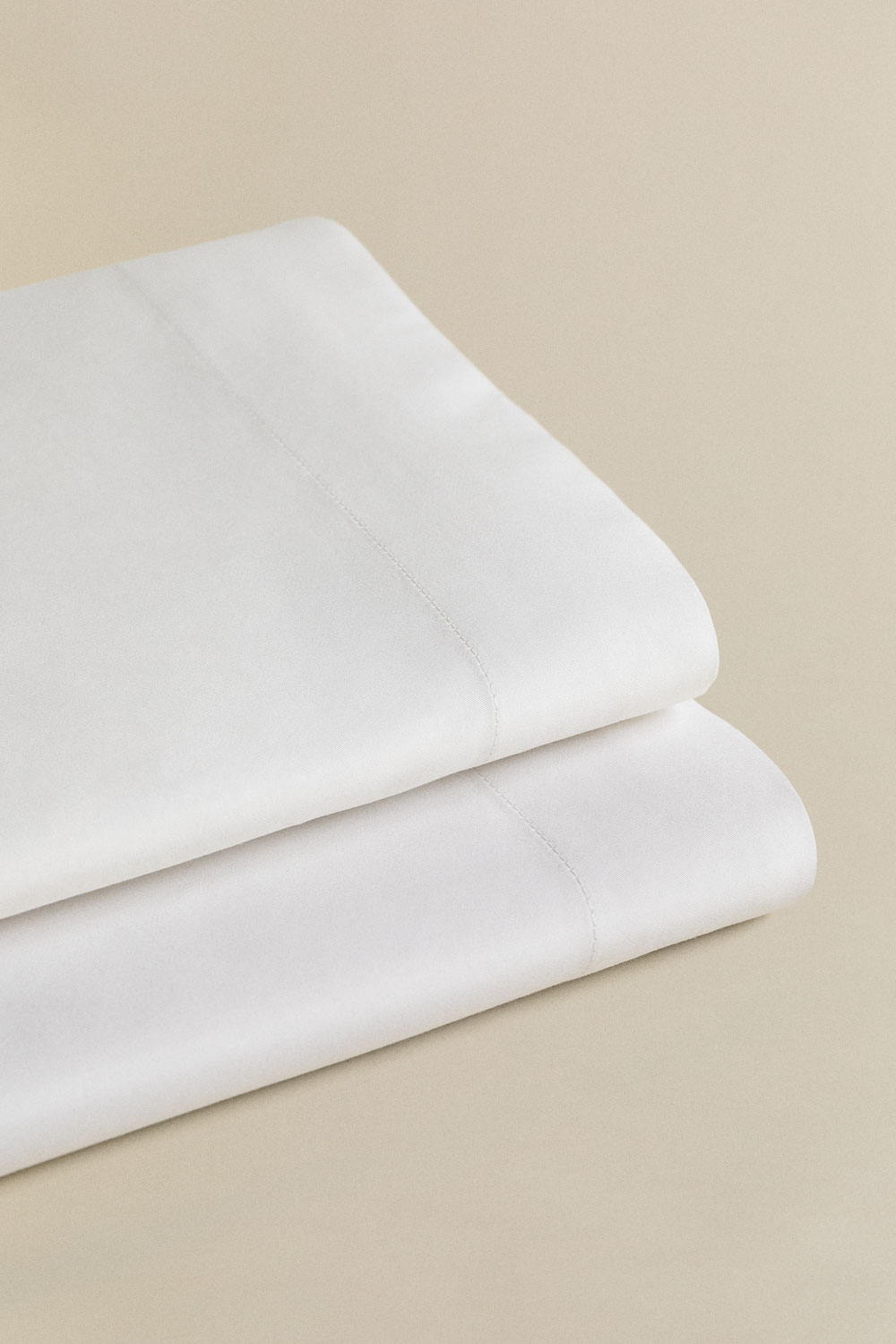 Sampras 300-thread count satin top sheet - SKLUM
