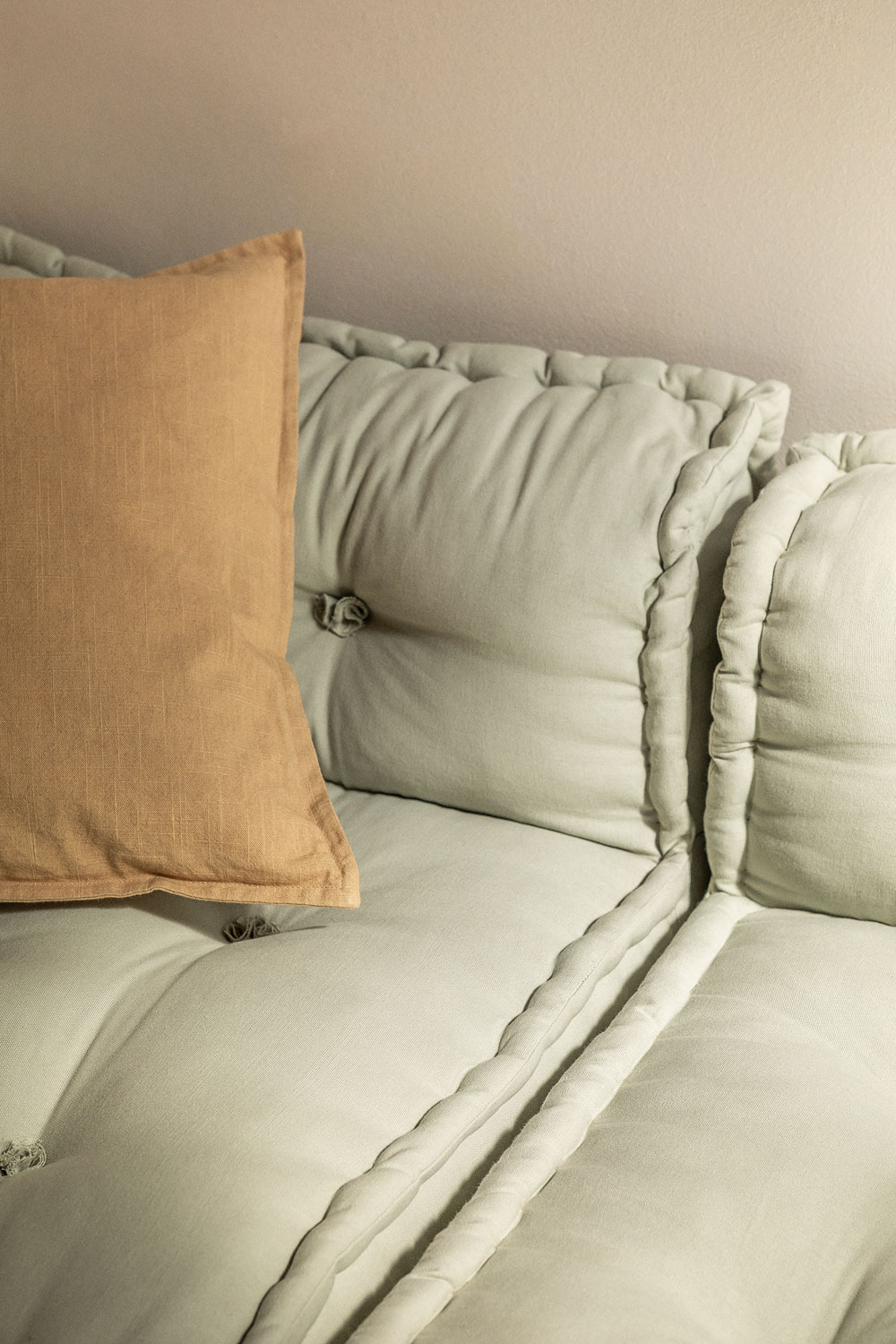 Modular Cotton Centre Sofa Dhel - SKLUM