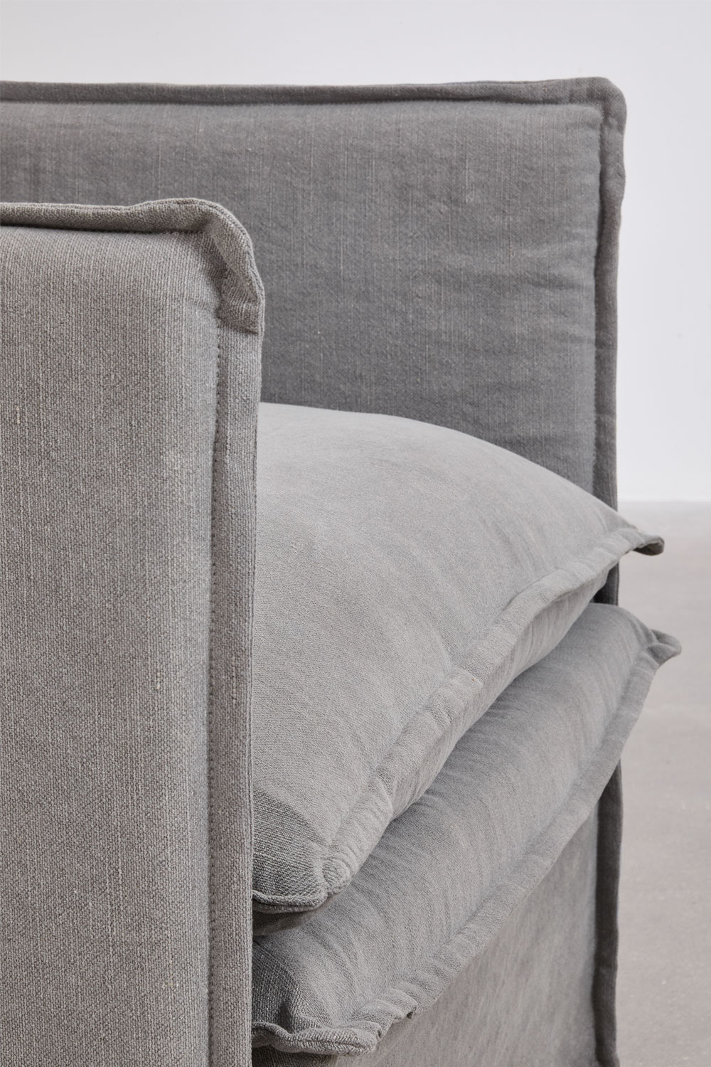 Grace linen and cotton armchair - SKLUM