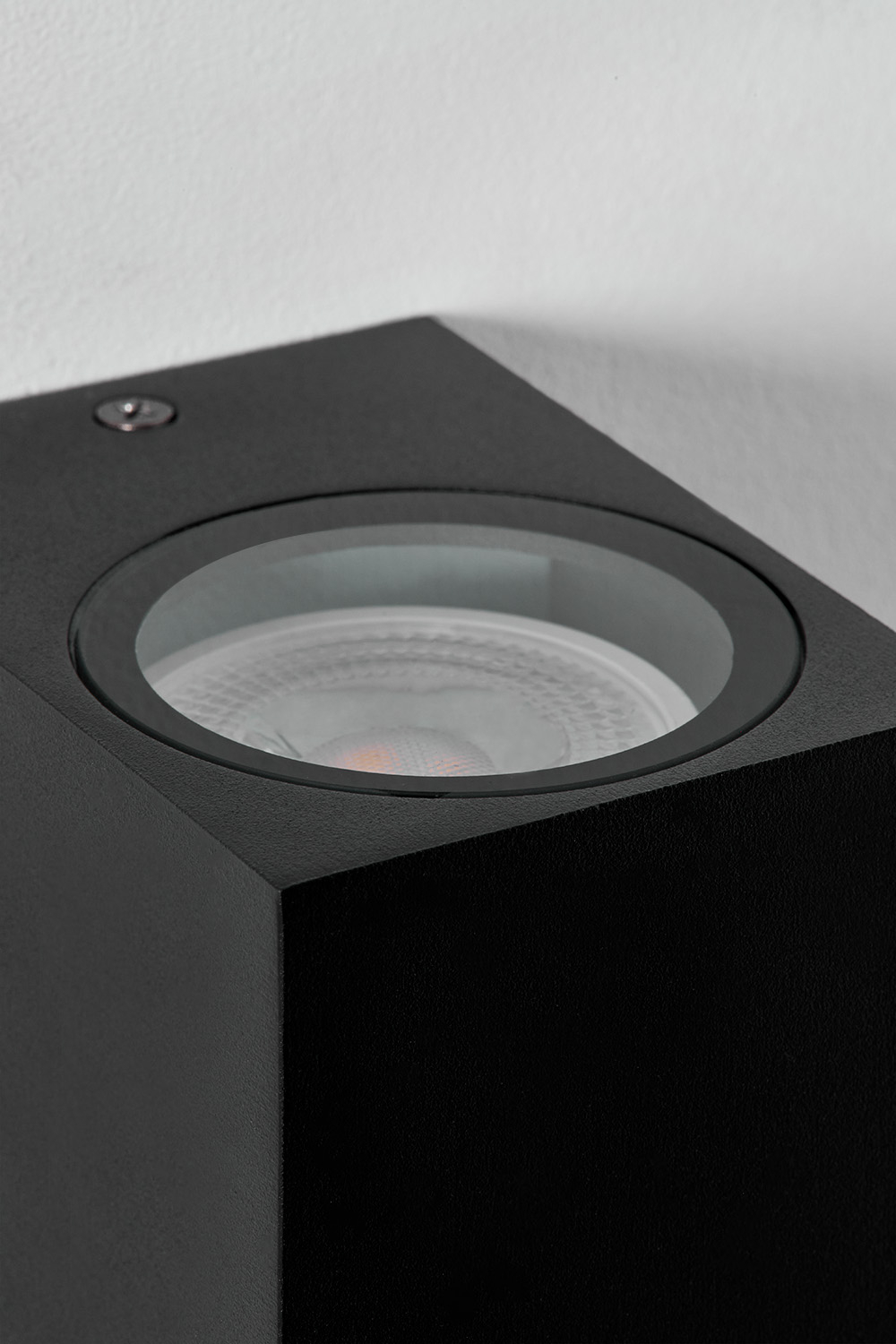 Aluminum outdoor wall light with 2 Dolton light points - SKLUM