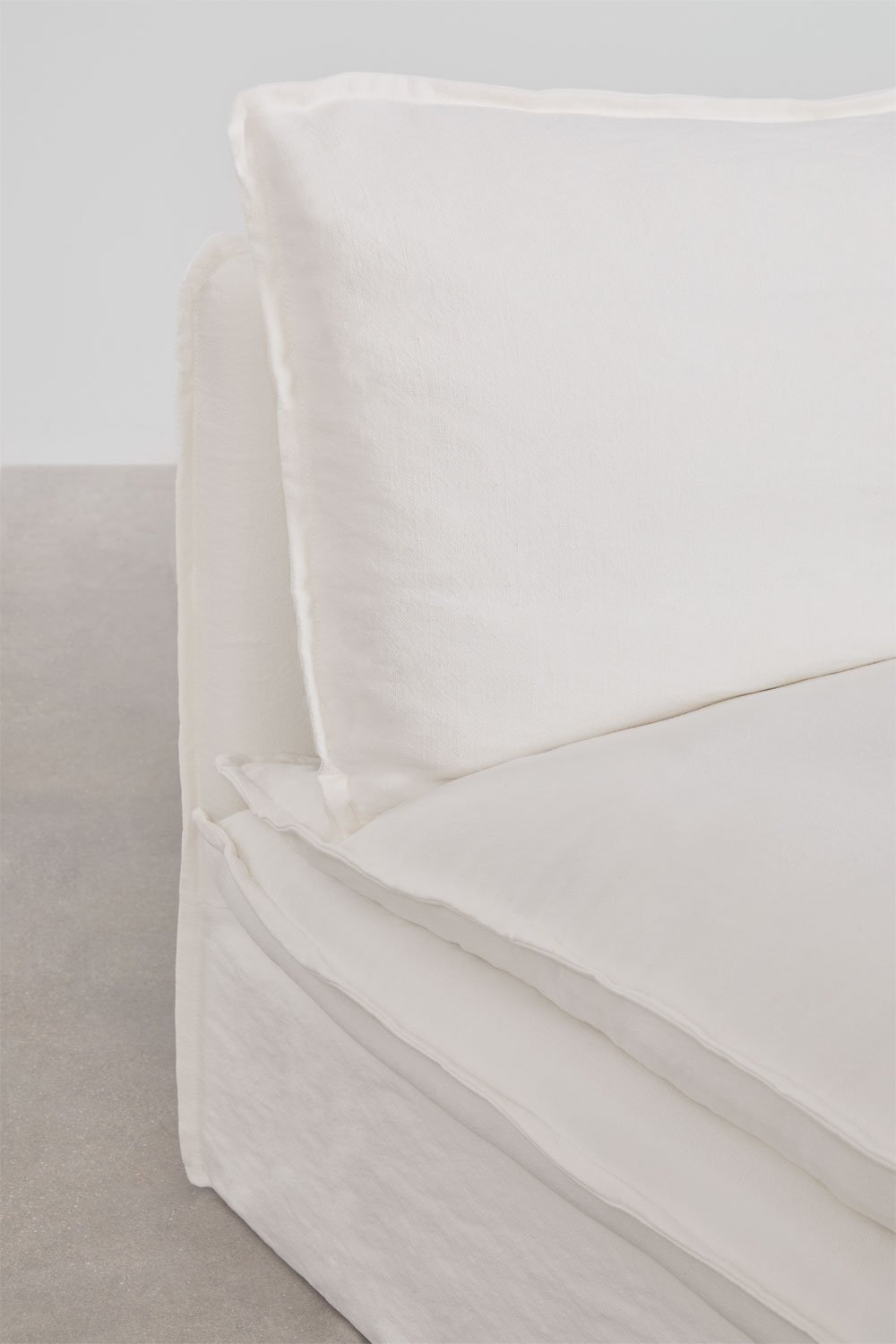 Grace Linen and Cotton 3-Piece Modular Sofa - SKLUM