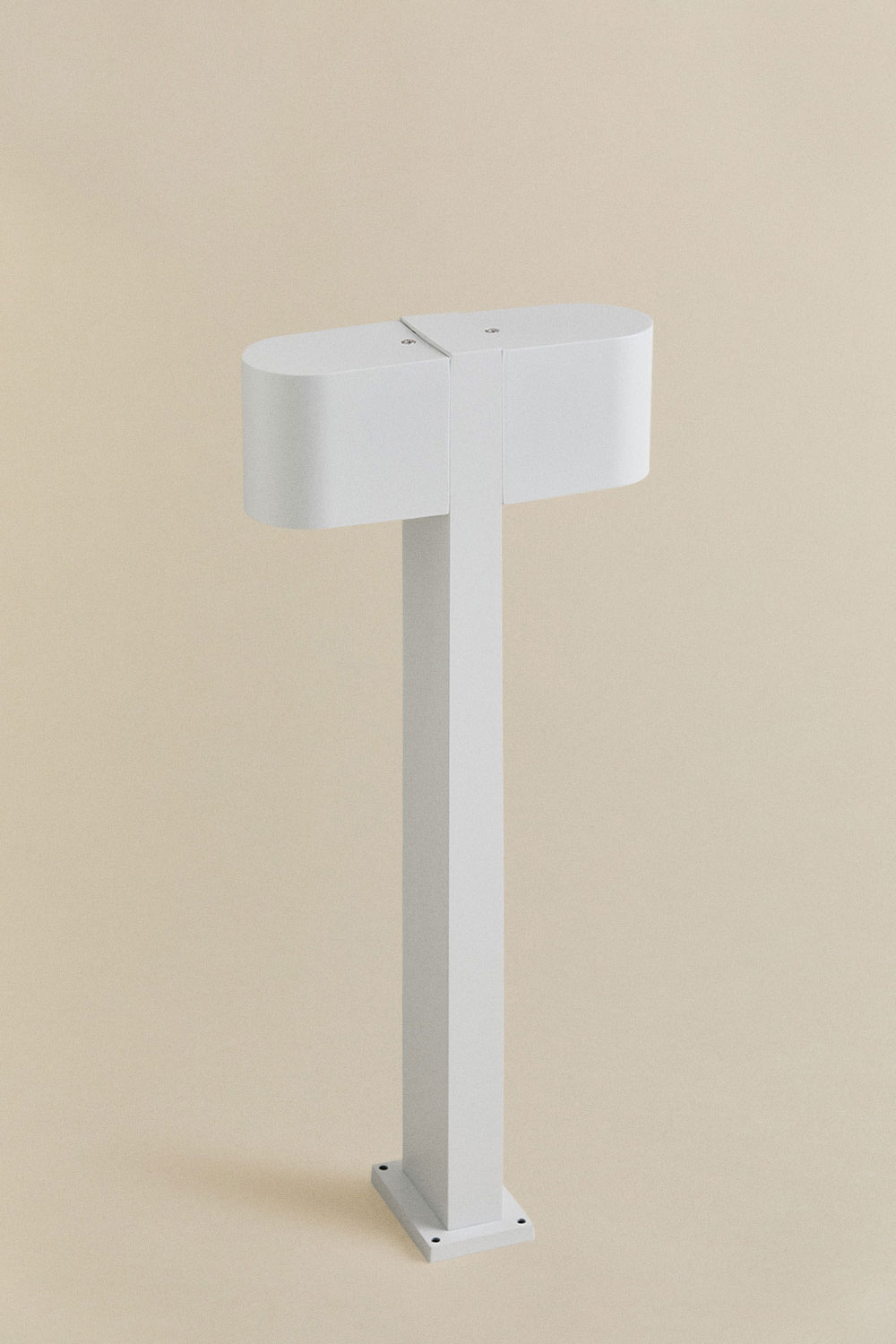 Aluminum outdoor beacon with 2 Efingam light points - SKLUM
