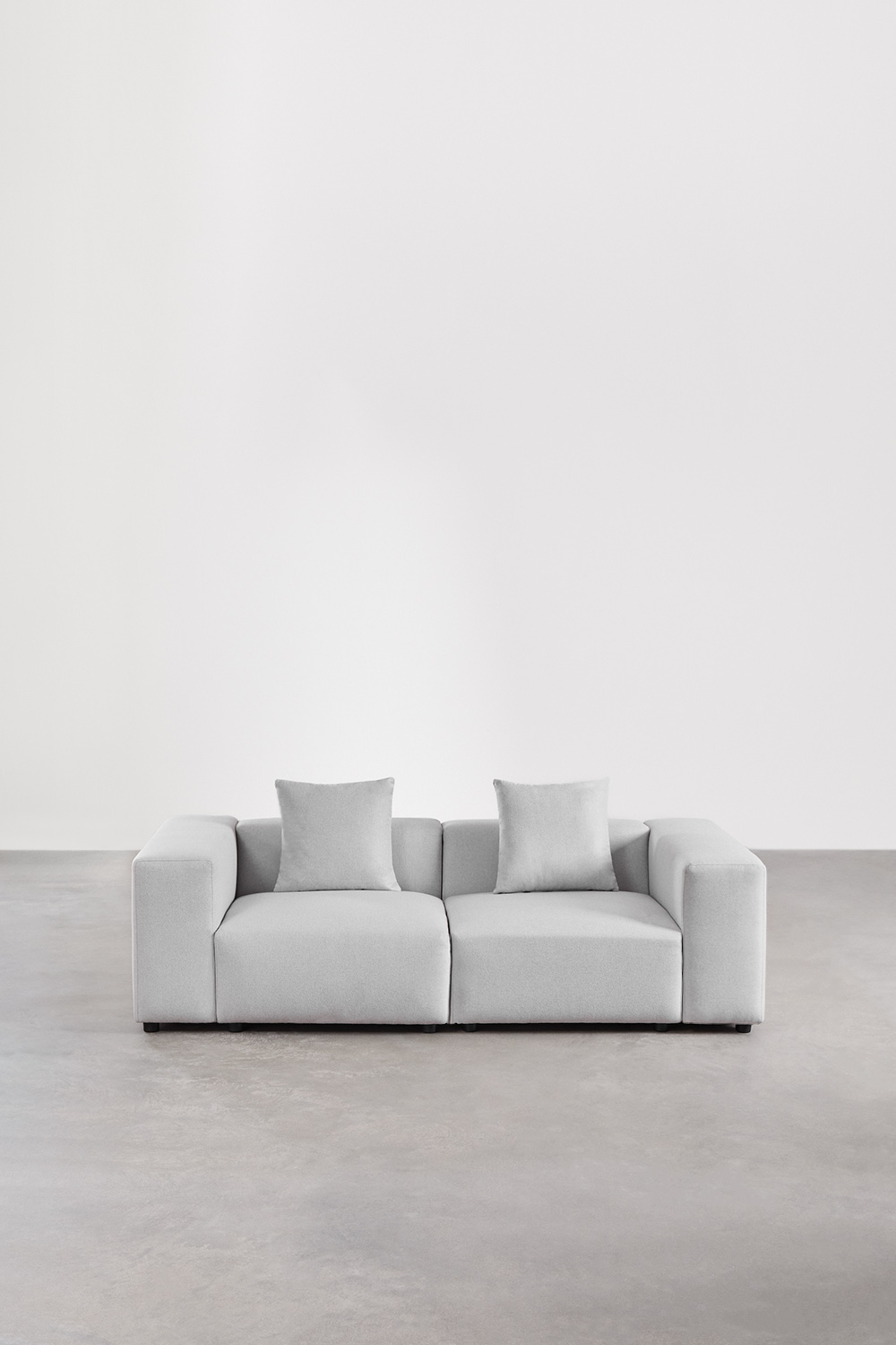 2-piece modular sofa (↔︎230 cm) with high armrest Bruna - SKLUM