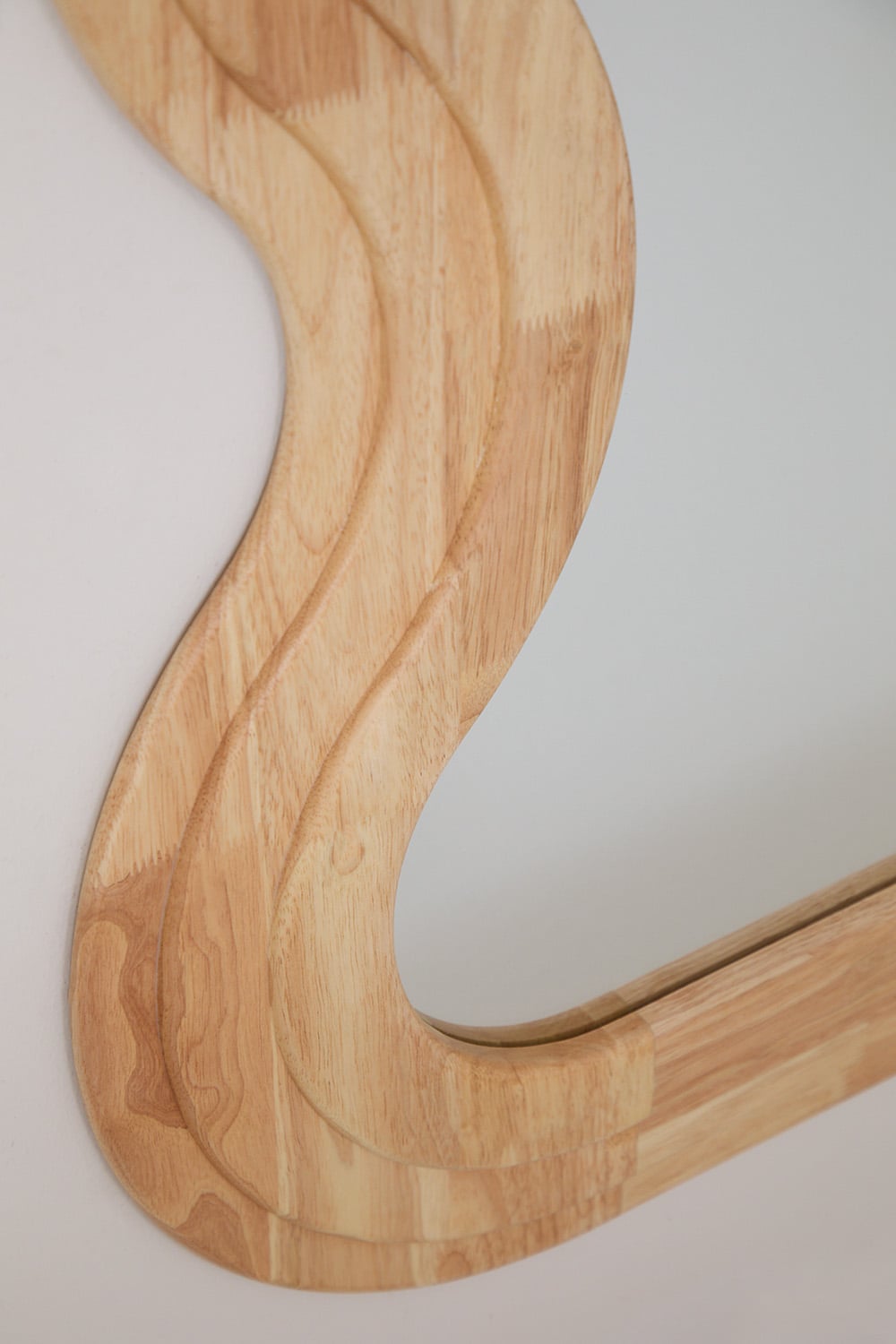 Wall mirror 85x180 cm in Lierta oak wood - SKLUM