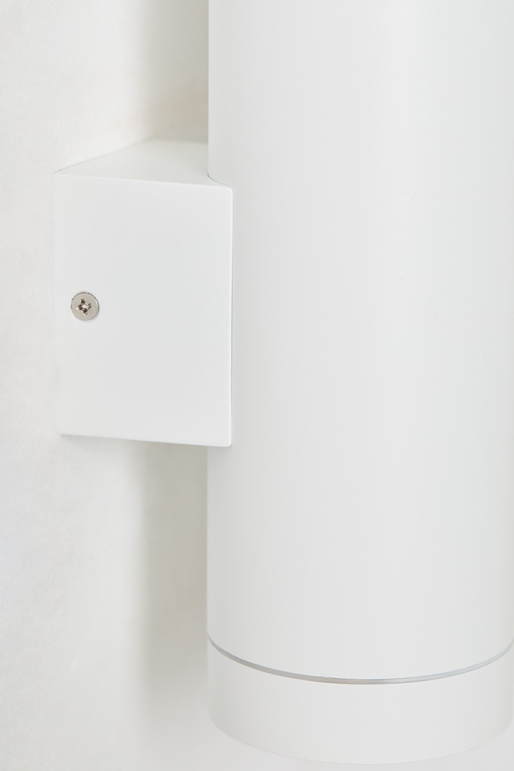 Sileno outdoor wall light in aluminium with 2 light points - SKLUM