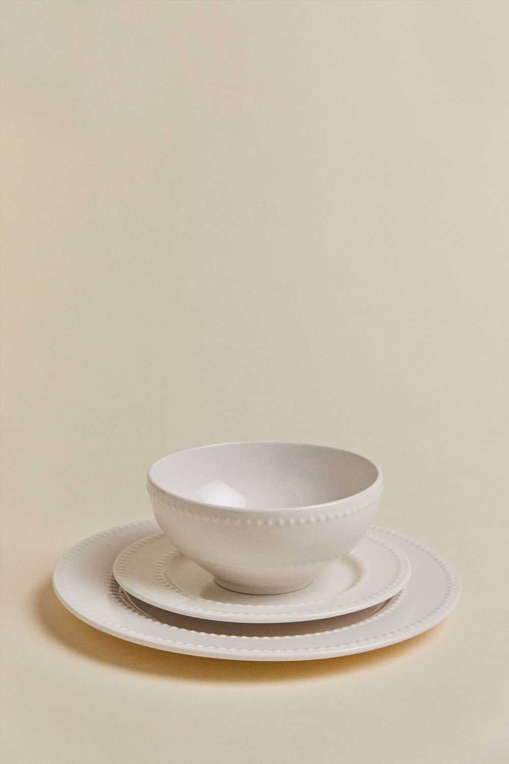 Dinnerware set in new bone China, 12 pieces Borela - SKLUM
