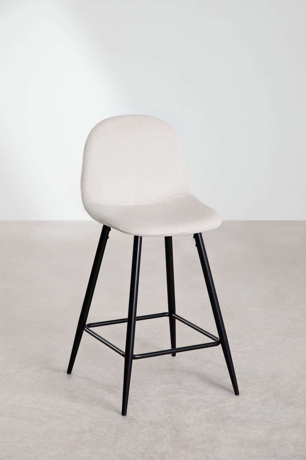 Pack of 4 high stools in Glamm corduroy - SKLUM