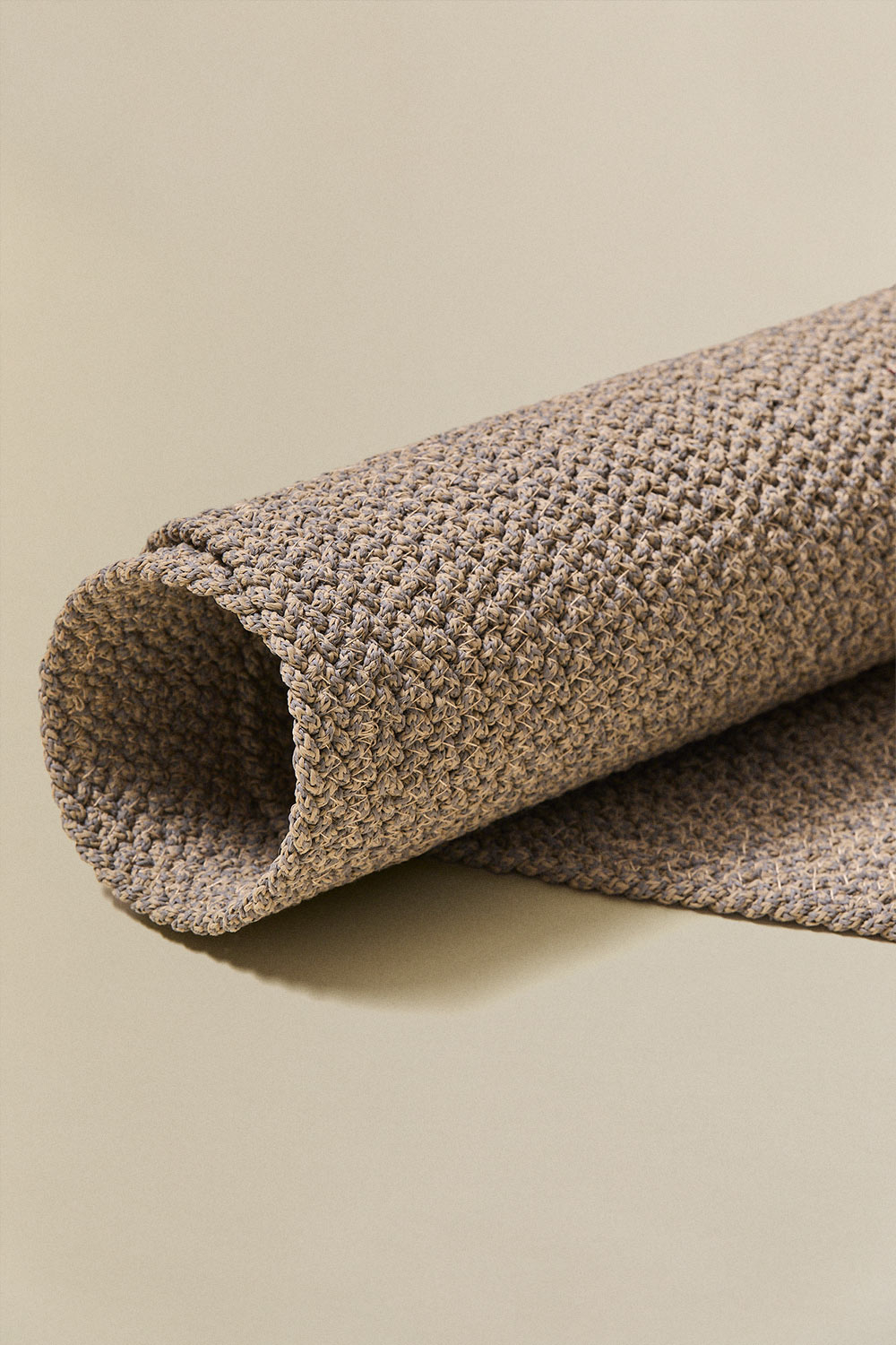 Lisandra round outdoor rug in polypropylene (Ø200 cm) - SKLUM