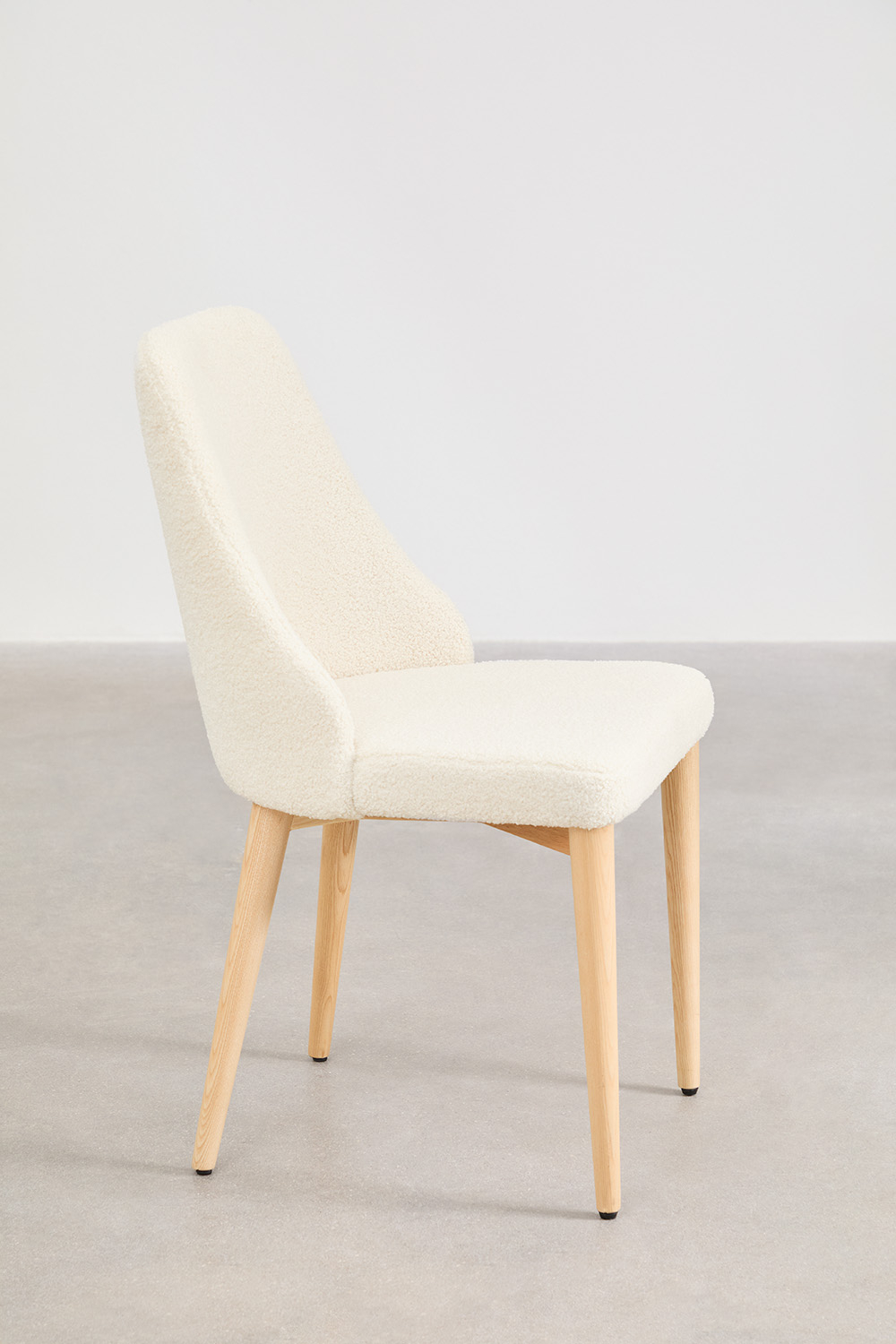 Pack of 4 Leiden upholstered dining chairs SKLUM