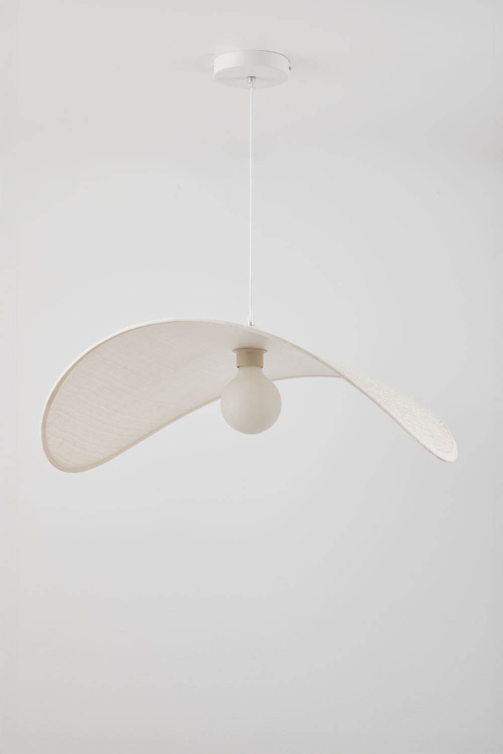 Bastil linen pendant ceiling lamp - SKLUM