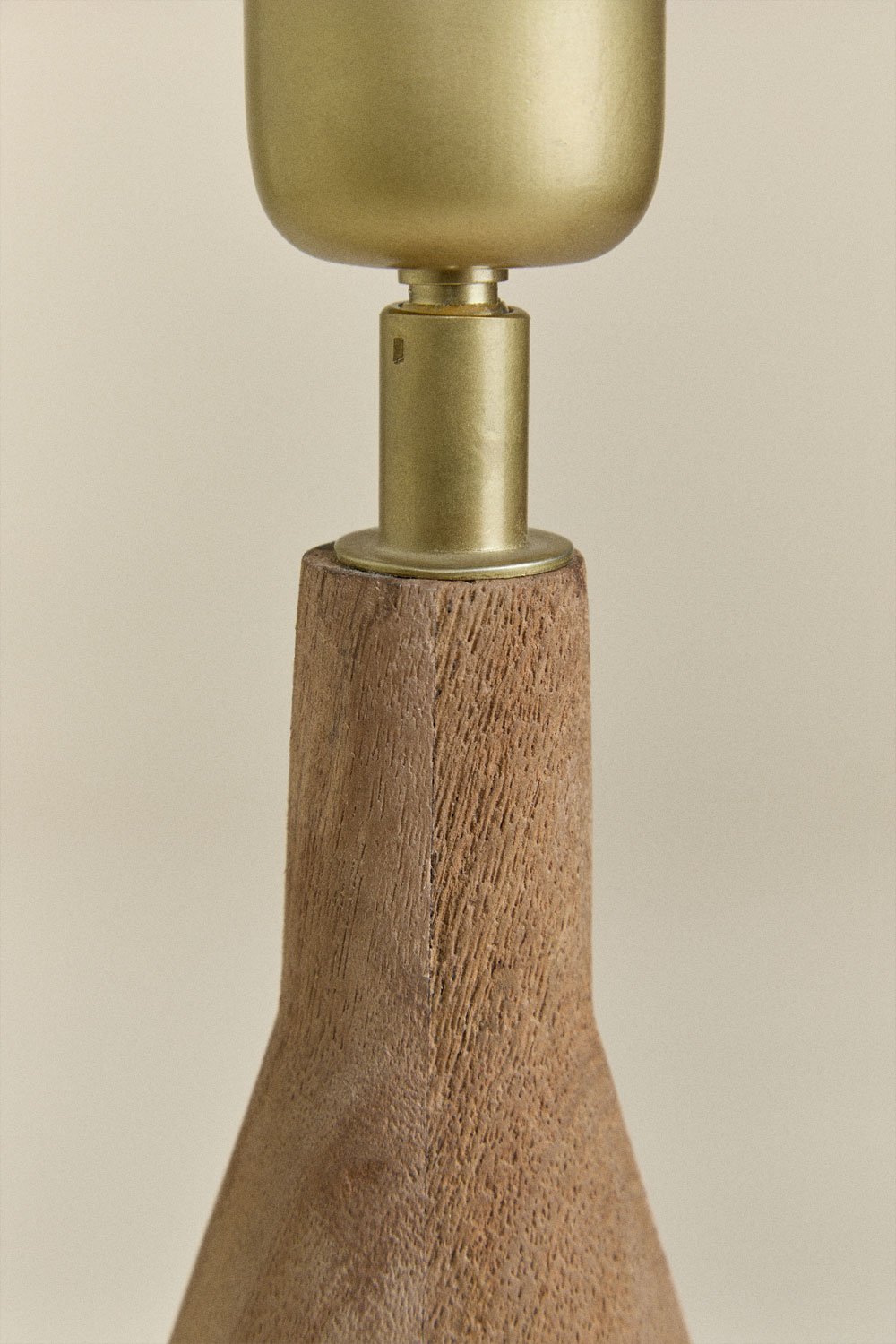 Table lamp base ↑25 cm in mango wood Alabama - SKLUM
