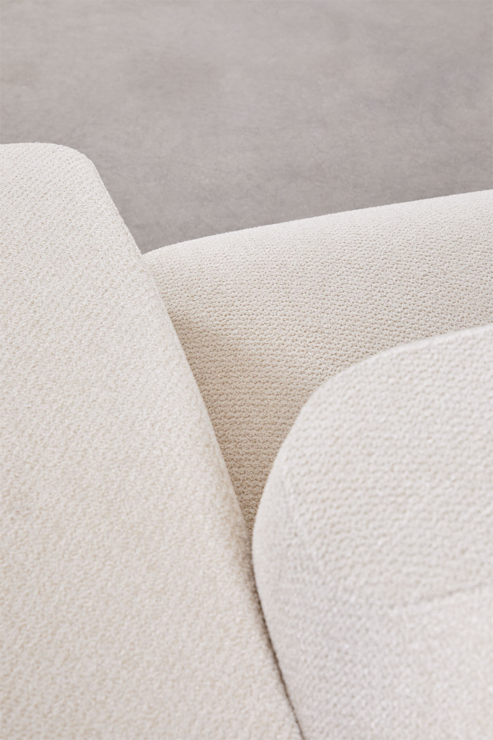 Bastian 2-piece modular sofa and pouf - SKLUM