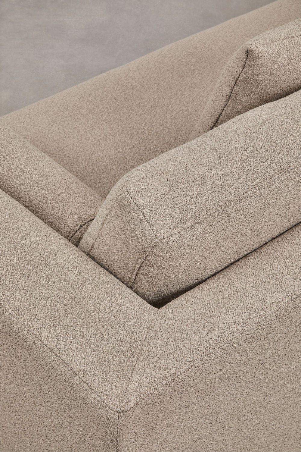 seater sofa in Neftis buckle fabric - SKLUM