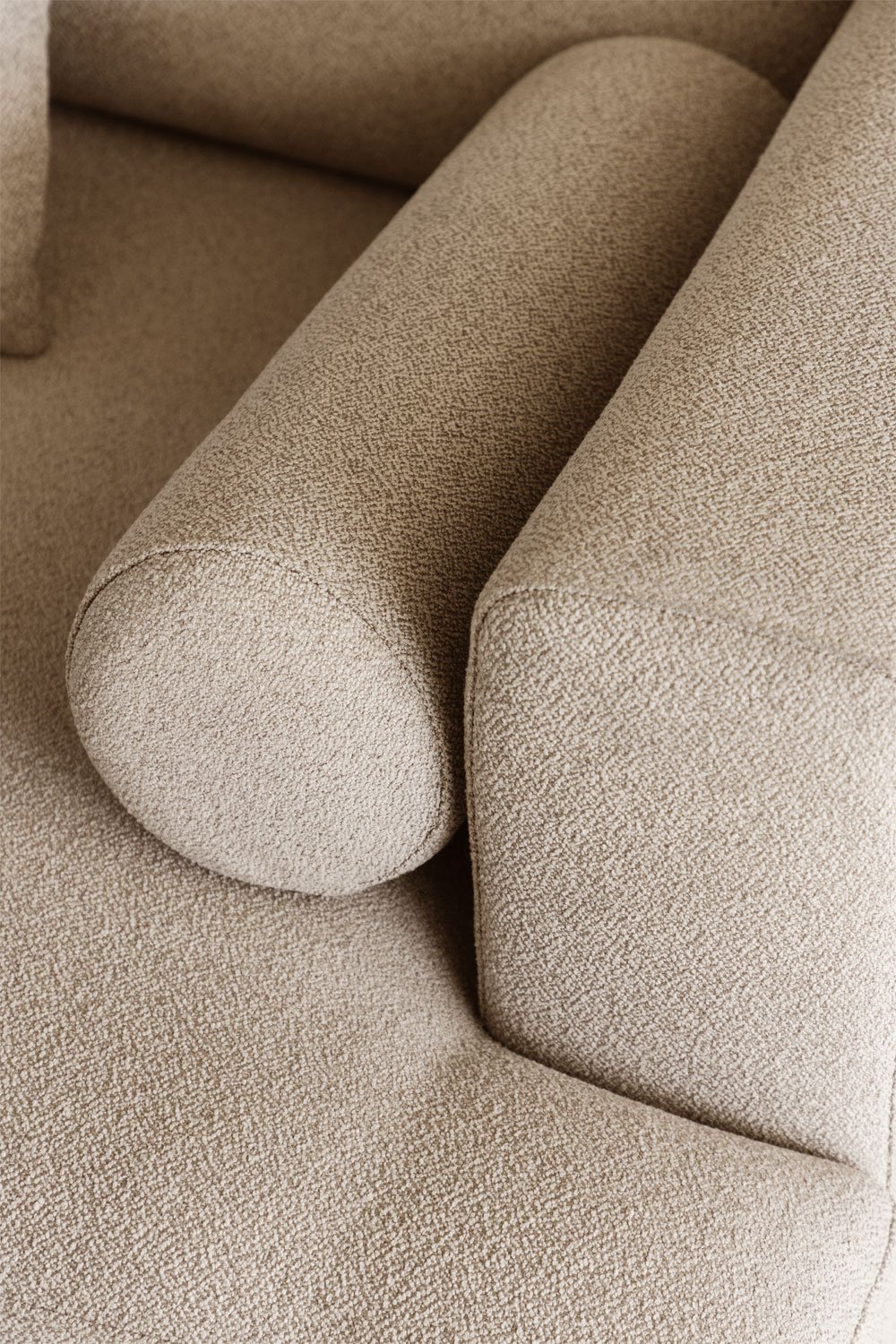 seater sofa in Neftis buckle fabric - SKLUM