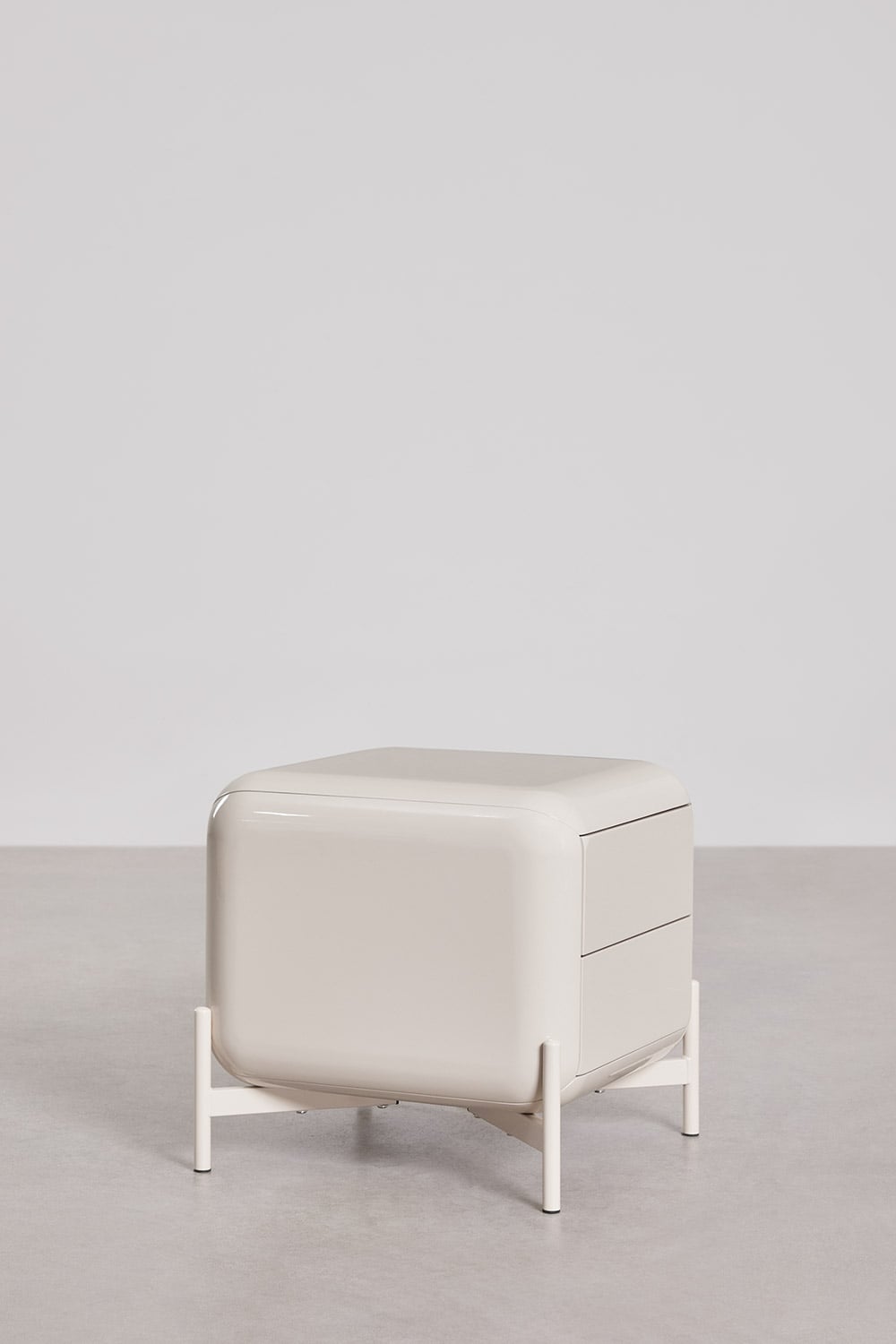 Bedside table 45x45 cm in MDF Alazne - SKLUM