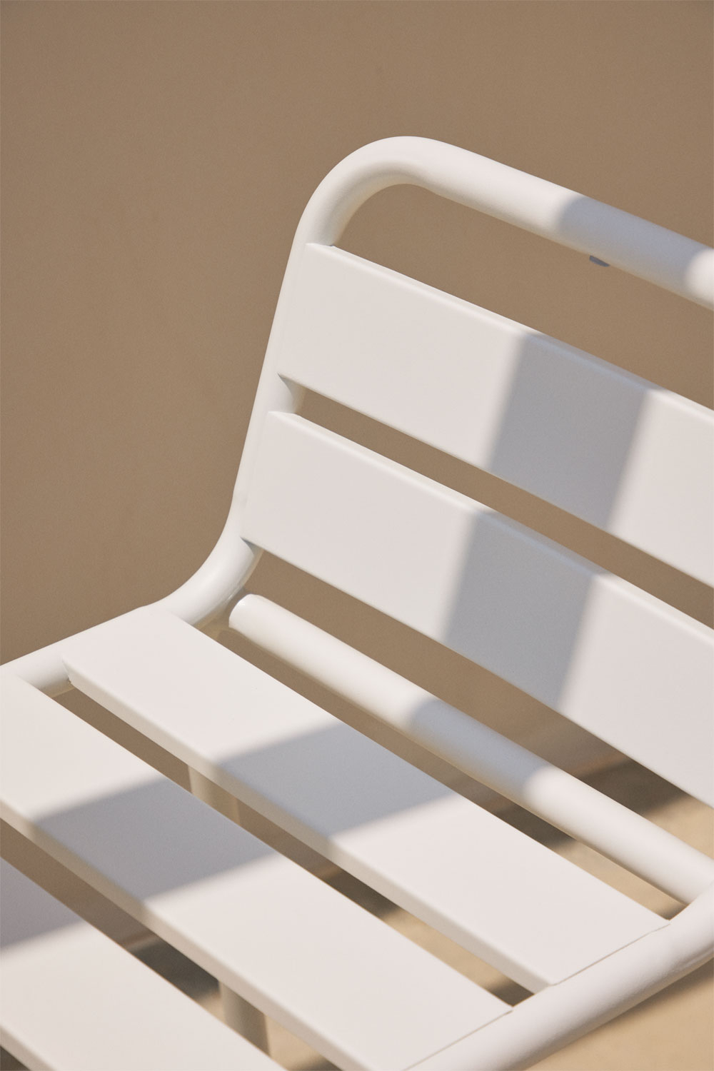 Pack of 4 Janti 75cm stackable outdoor high stools - SKLUM