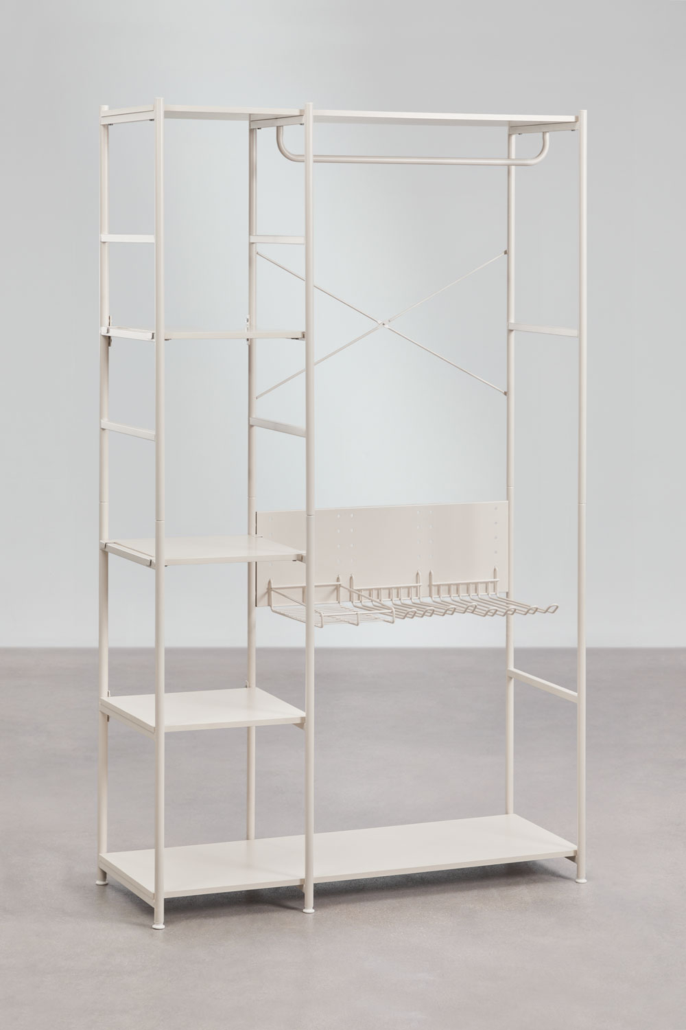 Elviah iron open wardrobe - SKLUM