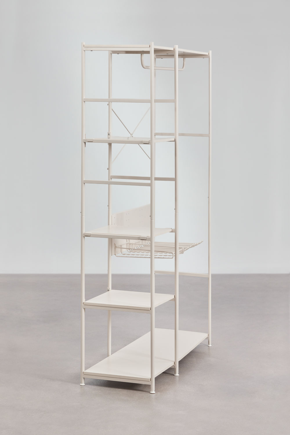 Elviah iron open wardrobe - SKLUM