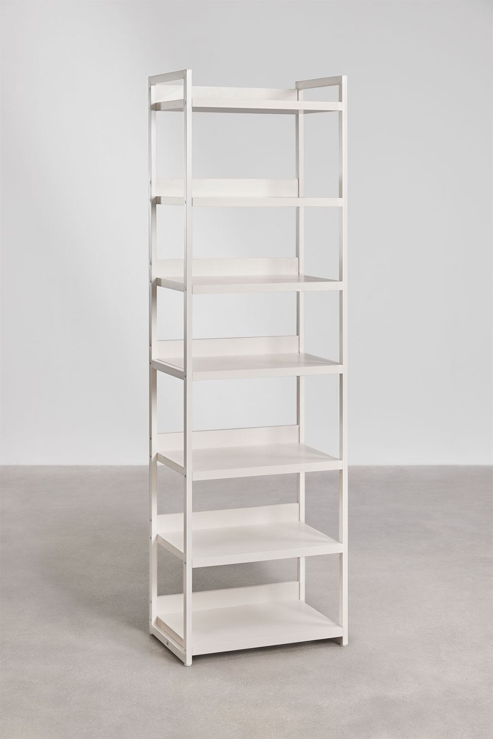 Velunis 2-piece open modular wardrobe and iron shelving - SKLUM