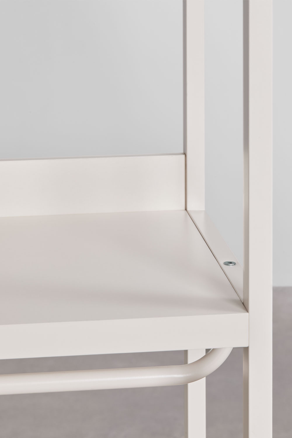 Velunis 2-piece open modular wardrobe with iron drawers - SKLUM