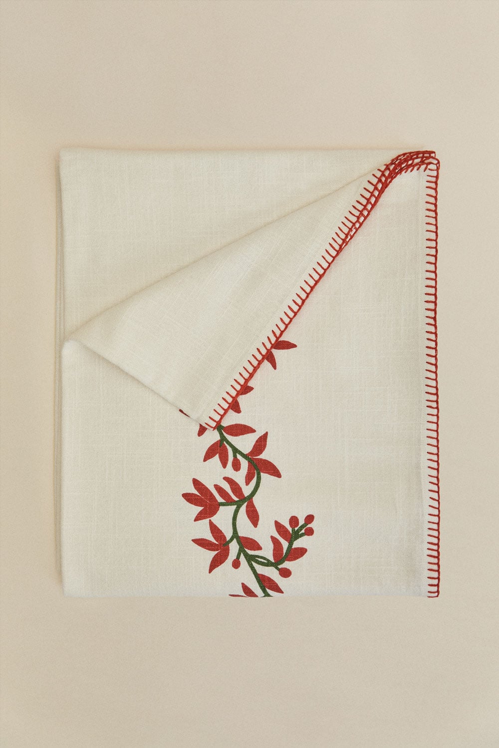 Elira cotton tablecloth 170x250 cm - SKLUM