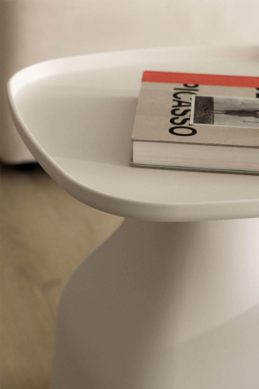 Square side table 50x50 cm in Jubarri polypropylene - SKLUM