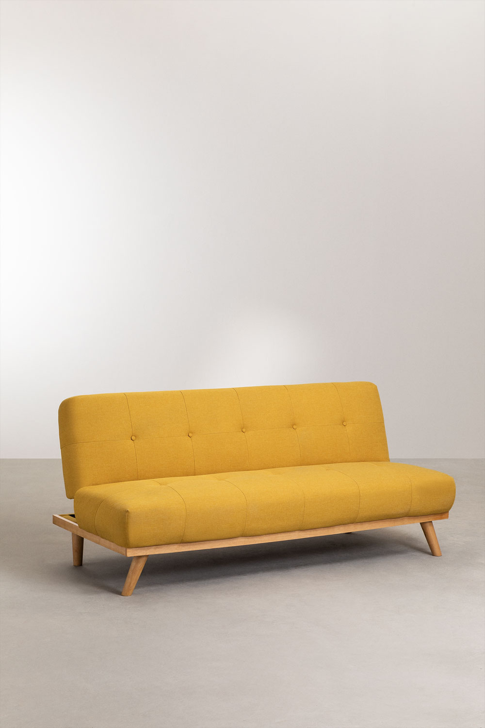 Yellow futon couch store