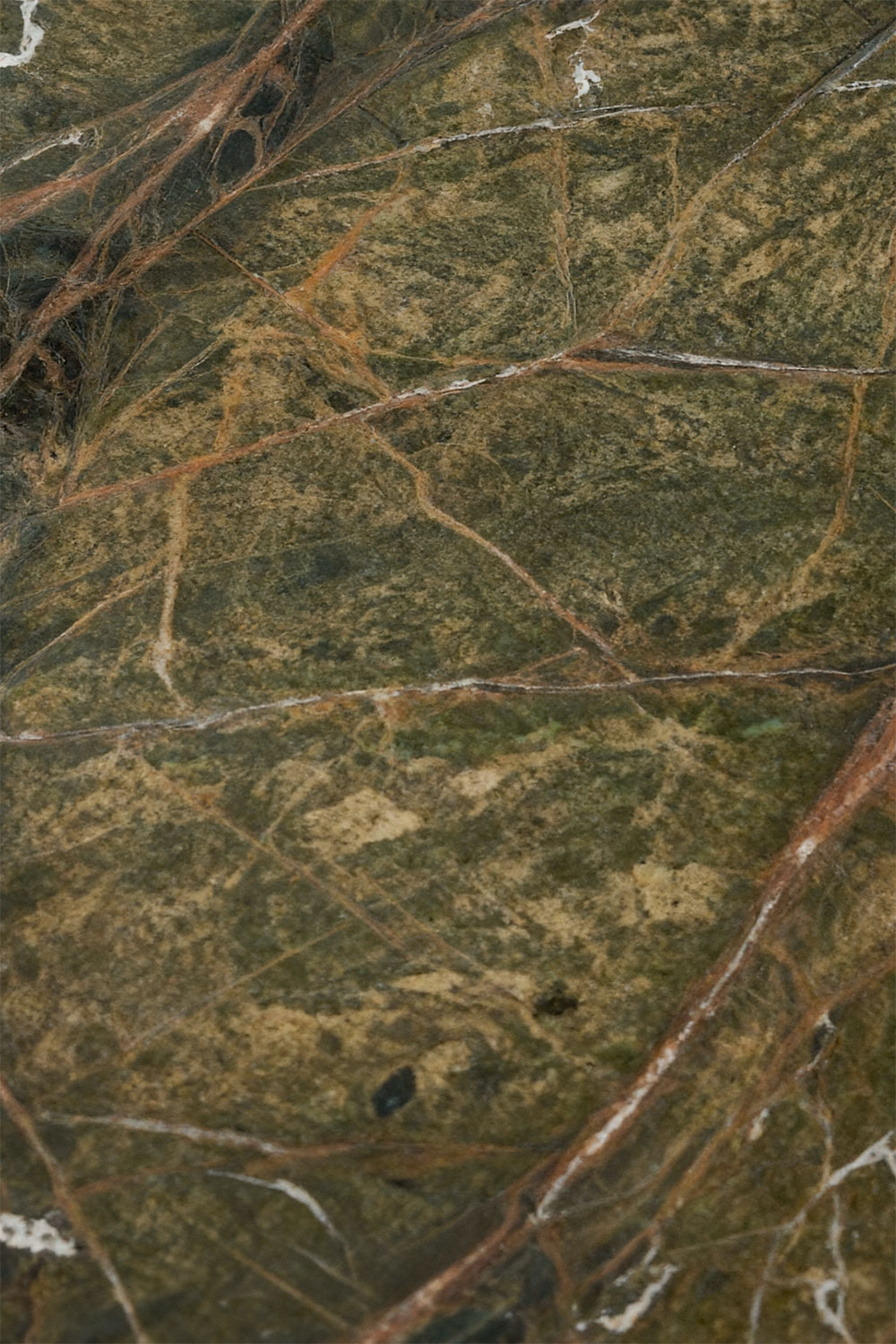 Tavolino laterale 45x40 cm in pietra naturale e acciaio inossidabile ...
