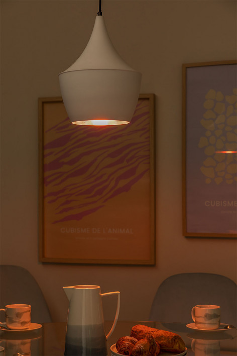 Hanglampen eettafel en woonkamer - SKLUM