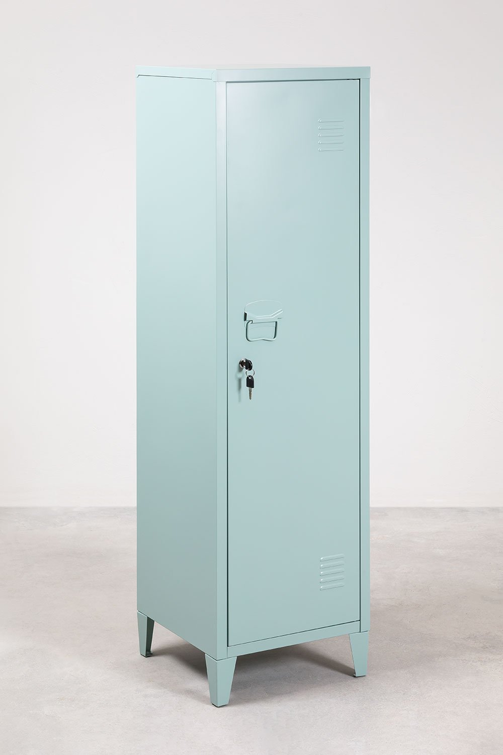 Pohpli stalen lockerkast met 2 deuren - SKLUM