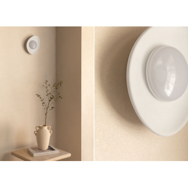 Givert gips LED-wandlamp - SKLUM