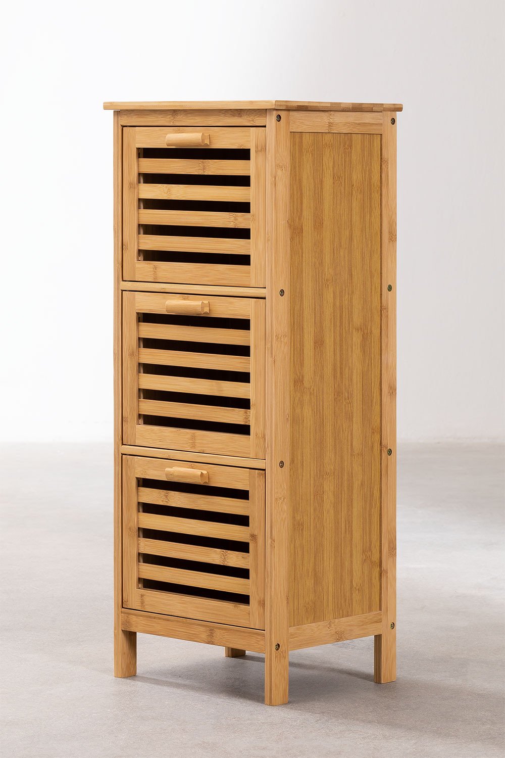 Bernadette bamboe kast met deuren - SKLUM