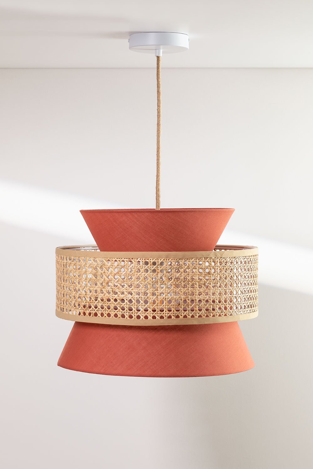 Rotan plafondlamp Yereh - SKLUM